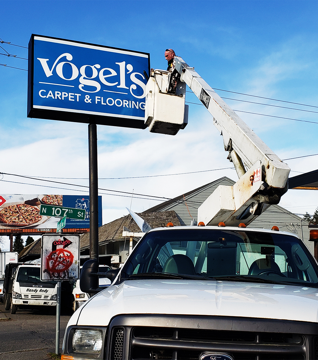 Custom Vinyl Signs in Lynnwood, Washington | Vinyl Lab Wraps