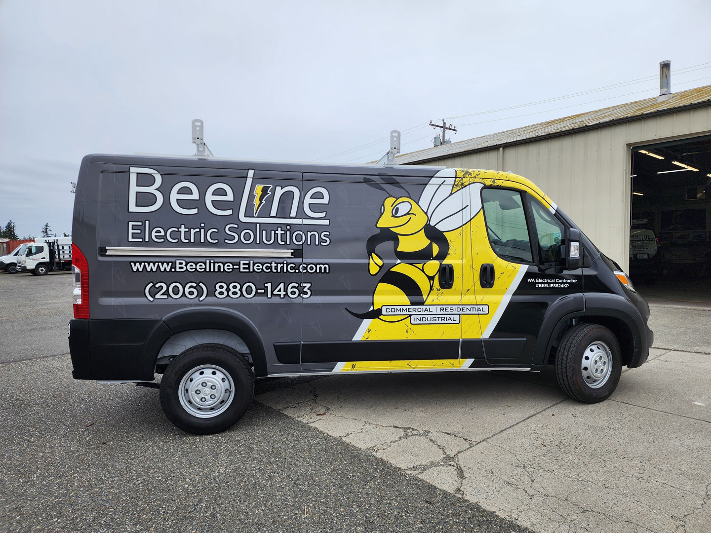 Electrician Vehicle Wraps | Vinyl Lab Wraps