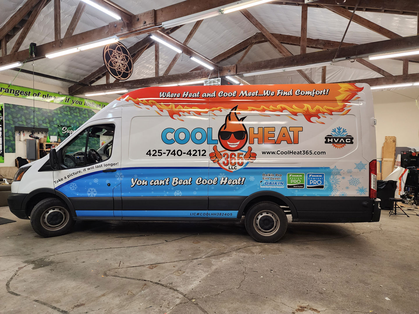 HVAC Vehicle Wraps | Vinyl Lab Wraps